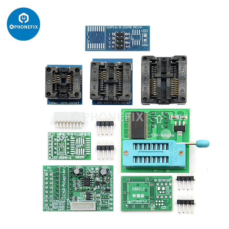 RT809F ISP Programmer LCD VGA ICSP BIOS Read Write Tool