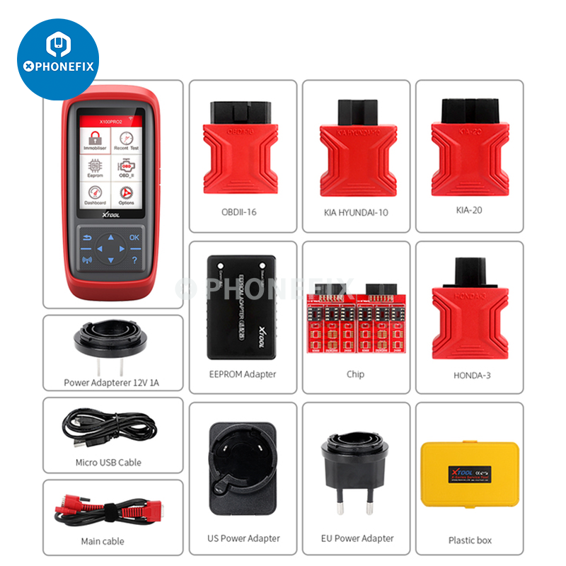 X100 Pro2 OBD2 Auto Key Programmer Diagnostic Tool