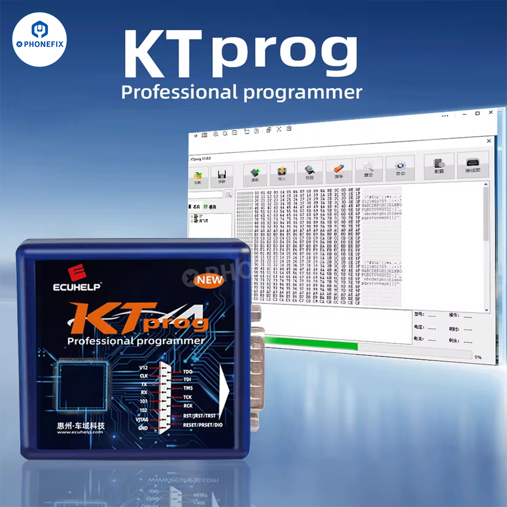 KTprog Car ECUs TCUs Read Write Clone Chip Programmer