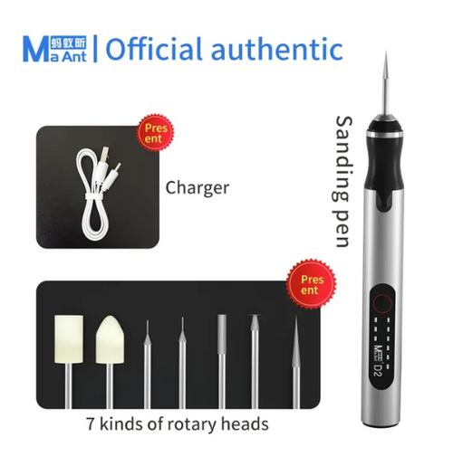 MaAnt D1 Electric Polish Grinder Pen Phone CPU IC Polishing