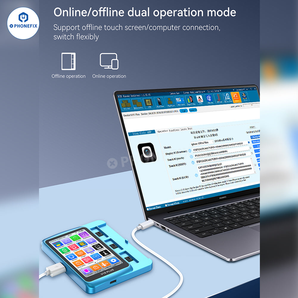 JCID V1S Plus Smart Programmer iPhone iPad Face ID Battery Repair