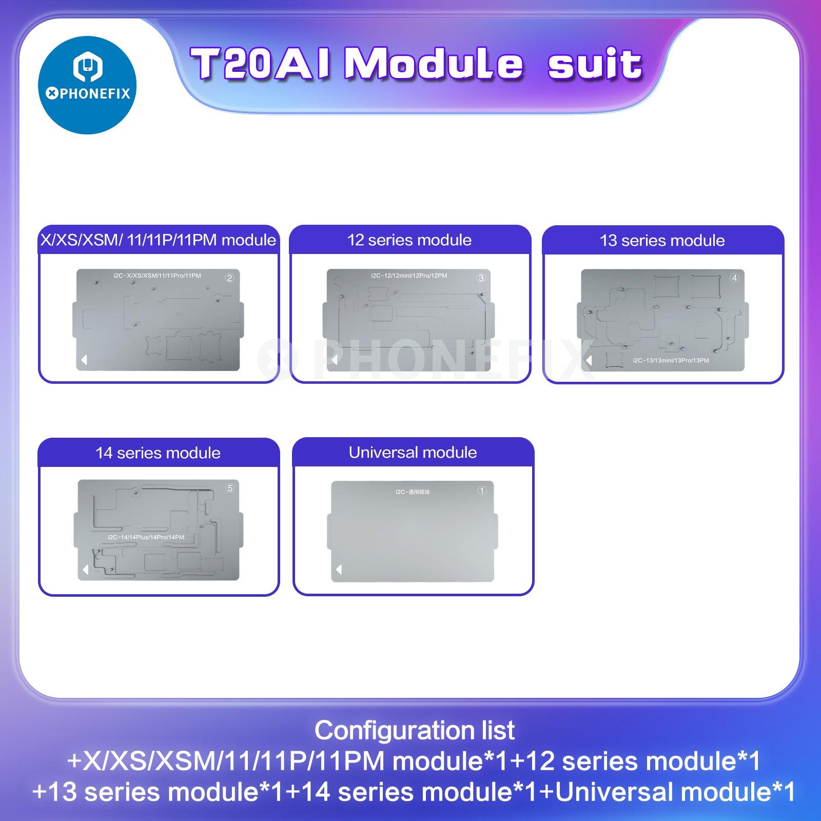 i2C T20 Intelligent Soldering Pre-heating Platform For iPhone X-14 Pr