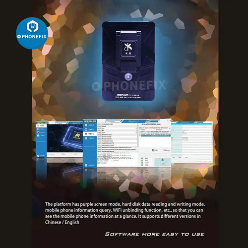 iRepair P12 BOX PCIE Nand Programmer + DFU Purple Screen Tool