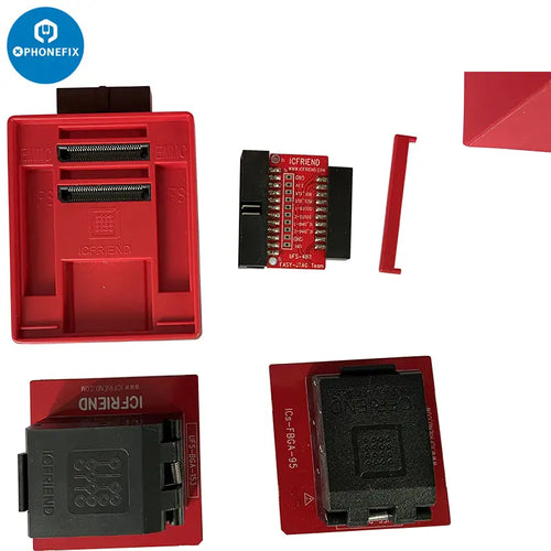 ICFRIEND EMMC UFS BGA95-153-254 Socket With E-Mate X 13-in-1 Adapter