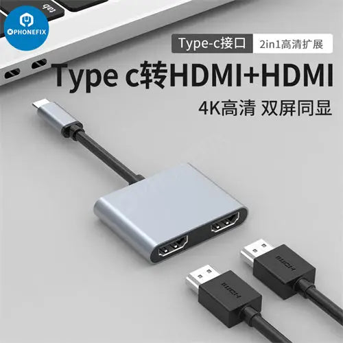 MacBook Laptop USB-C Hub 12 in 1 Type-C Docking Station