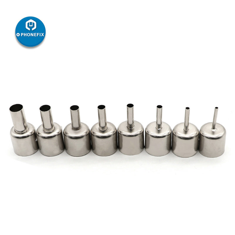 12pcs Hot Air Gun Nozzle Set for 850 Series BGA Rework Station