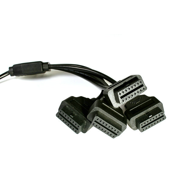 16pin OBD2 Splitter Converter cable 1 to 4 Female OBD2 Ports