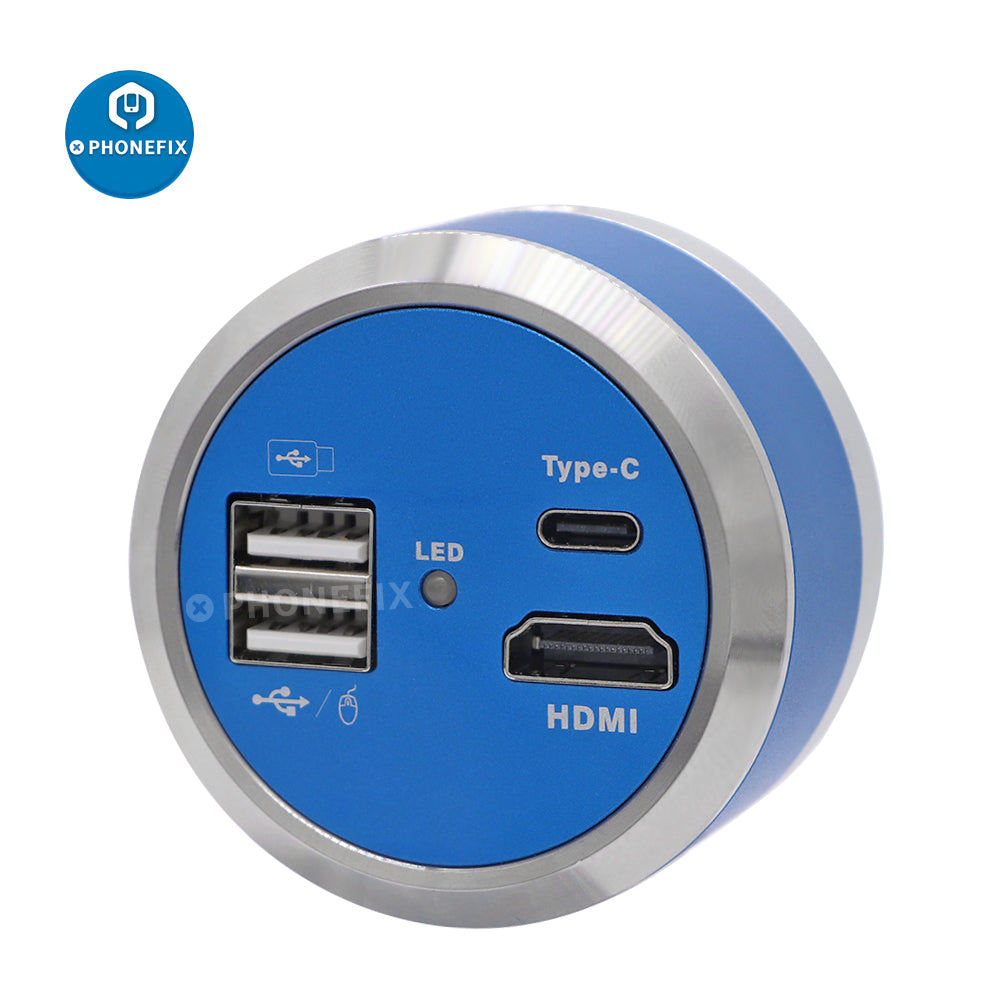 4K HDMI VGA Digital Video Microscope Live Streaming HDMI Camera