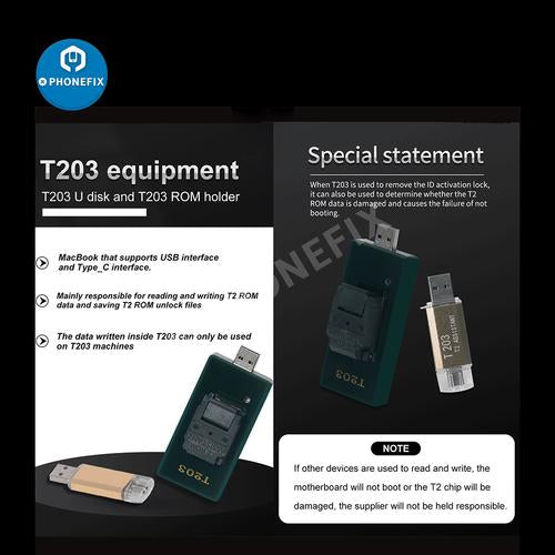 BY-T203 Data Assistant Tool Kit For MacBook iCloud ID Unlock Repair