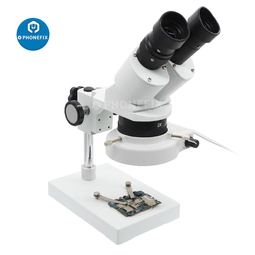 Binocular Stereo Microscope Industrial Inspection Tool With WF10X Eyep