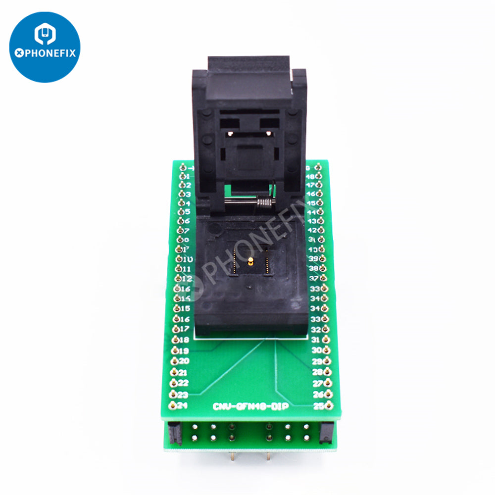 QFN7X7-48L(0.5) Burn In Socket Gold Plated Test Fixture