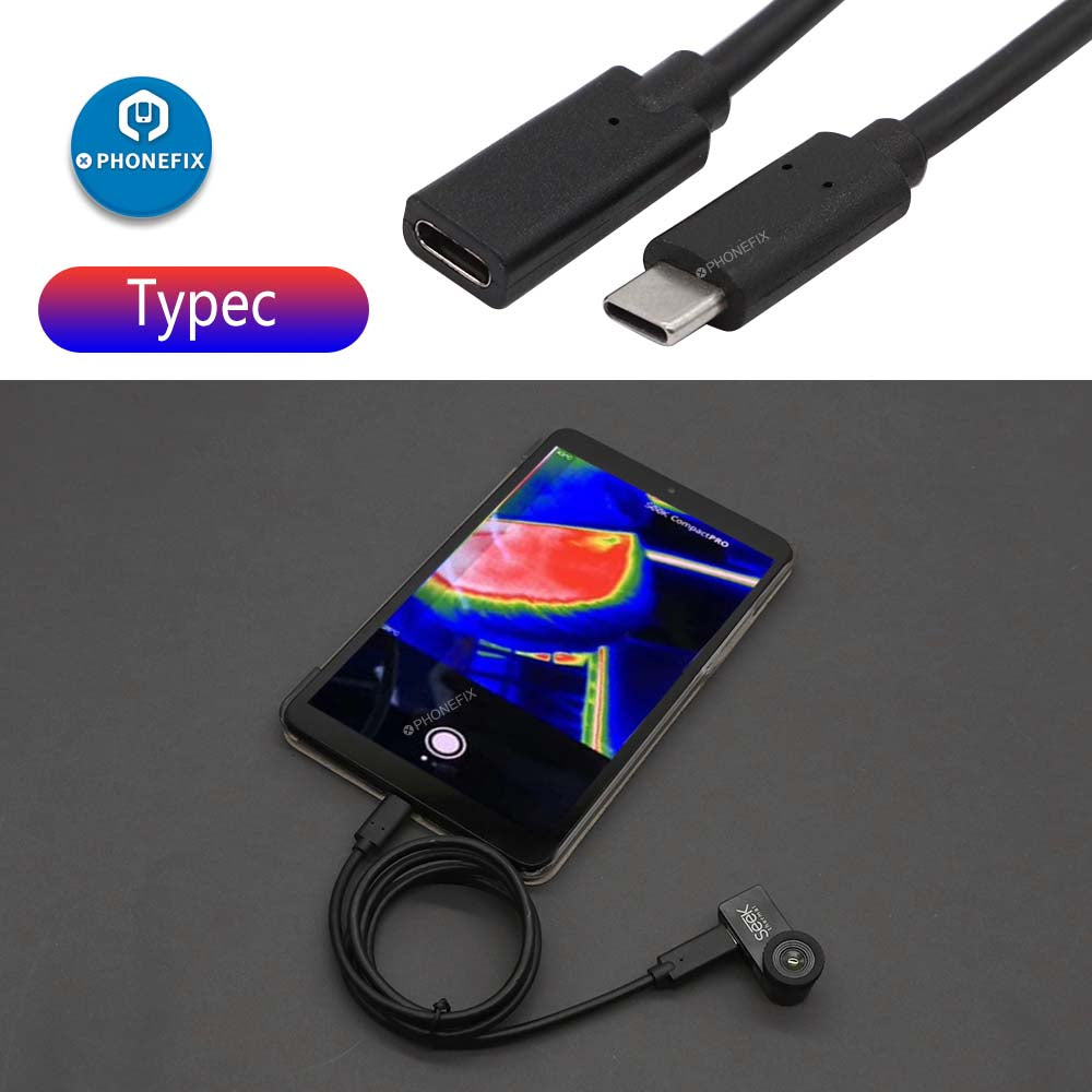Male to Female Extension Cable for Seek - FLIR ONE Thermal Camera