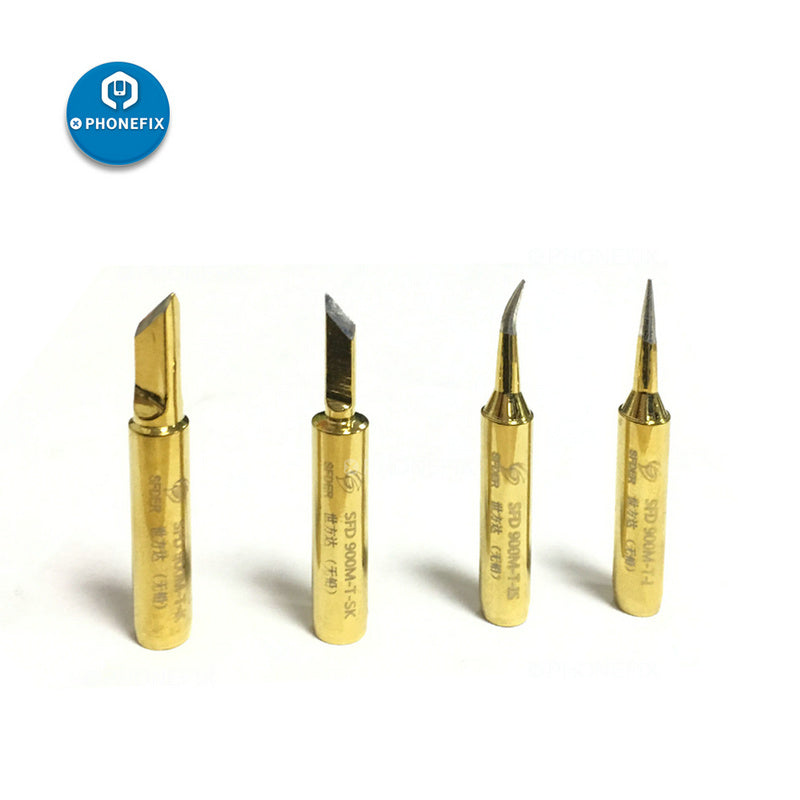 golden high quality Solder Iron Tip 936 900M-T Lead-free Solder Iron T