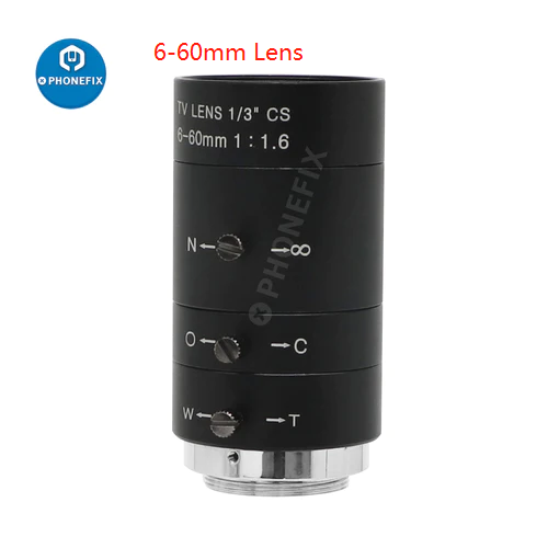 HDMI VGA Video Microscope Live Streaming Camera With Fixed Focus Lens