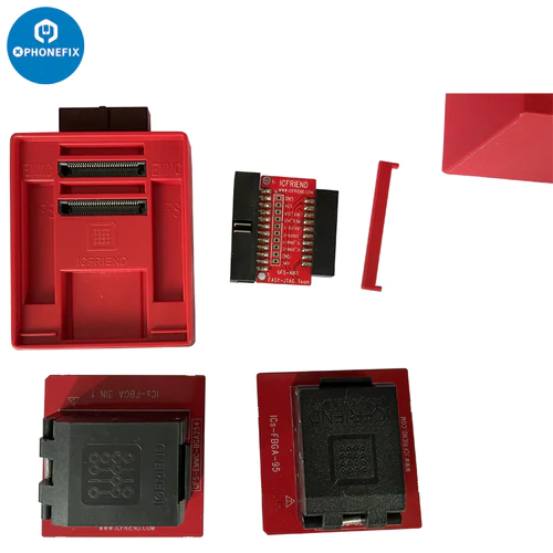 ICFRIEND EMMC UFS BGA95-153-254 Socket With E-Mate X 13-in-1 Adapter