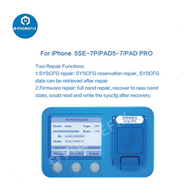 JCID P7S BGA70 NAND Programmer For iPhone iPad Pro