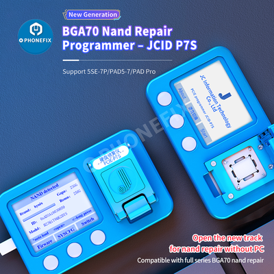 JCID P7S BGA70 NAND Programmer For iPhone iPad Pro