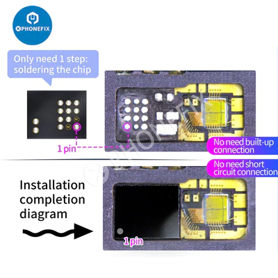 JC Integrated IC Dot Projector Chip For iPhone X-12 Pro Max