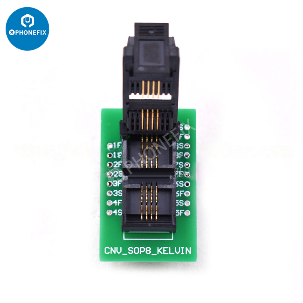 SOP8-04337-081-6218A Test Socket Gold Plated Test Fixture