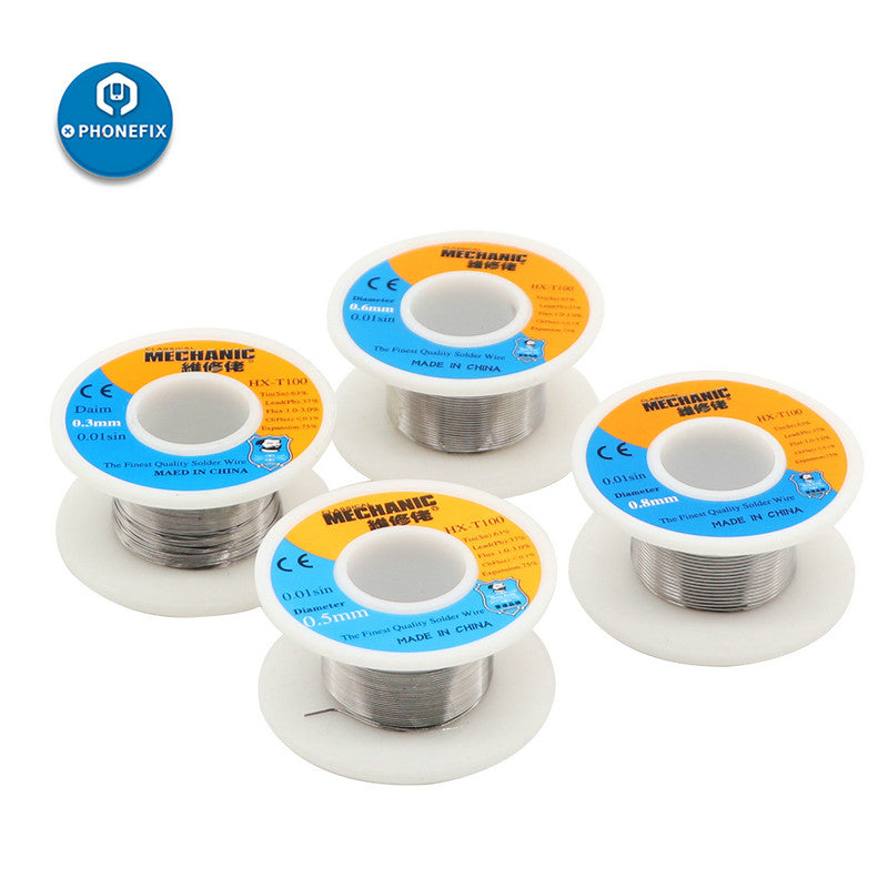 Mechanic Tin Solder Wire Lead Solder Melt Rosin Core phone repair
