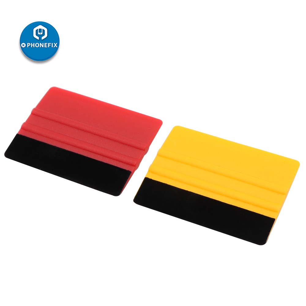 Plastic Durable Felt Edge Squeegee 4 Inch for Car Window Film