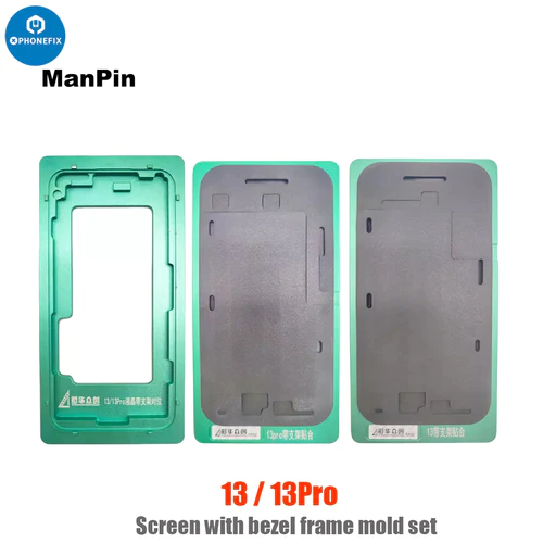 Positioning Alignment Mold With Bezel Frame For iPhone 12-13 Pro Max