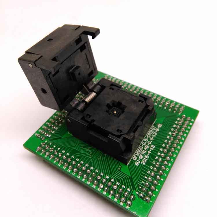 QFN20 IC test socket 4*4 0.5mm QFN20 Programming adapter