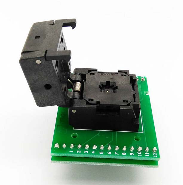 QFN24 IC test socket adapter 4*4 0.5mm QFN24