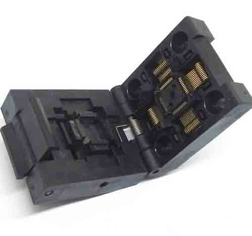 QFP48 48 pin programming adapter 0.5mm pitch QFP48 48pin socket