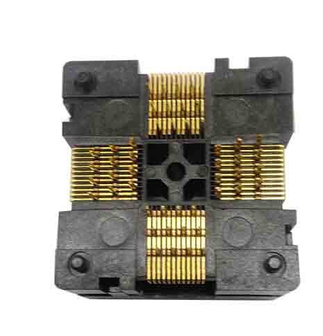 QFP48 48 pin programming adapter 0.5mm pitch QFP48 48pin socket