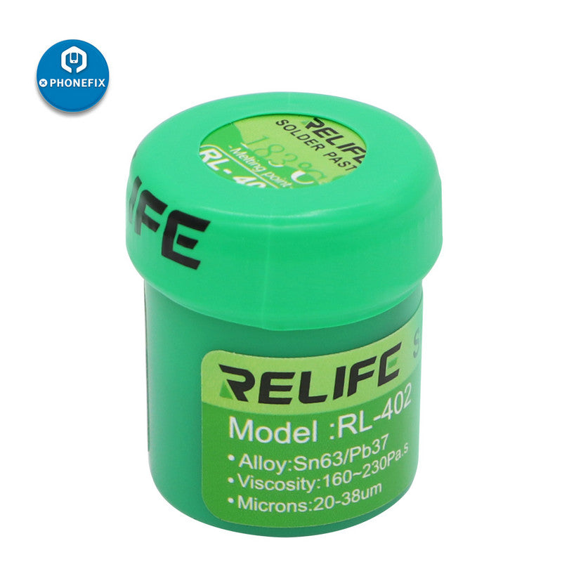 RELIFE No-clean Soldering Paste RL-402 Sn63-Pb67 183°C Solder Paste