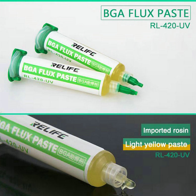 10CC Relife RL-420-UV Normal type BGA Flux Solder Paste reballing