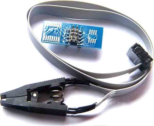 SOIC8 chip online testing clamp ISP DASH SOP8 online socket