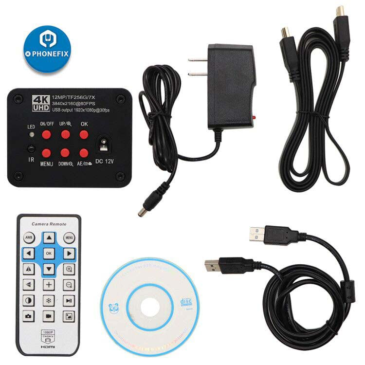 SONY 12MP 4K Ultra HD Electronic Video Microscope Camera