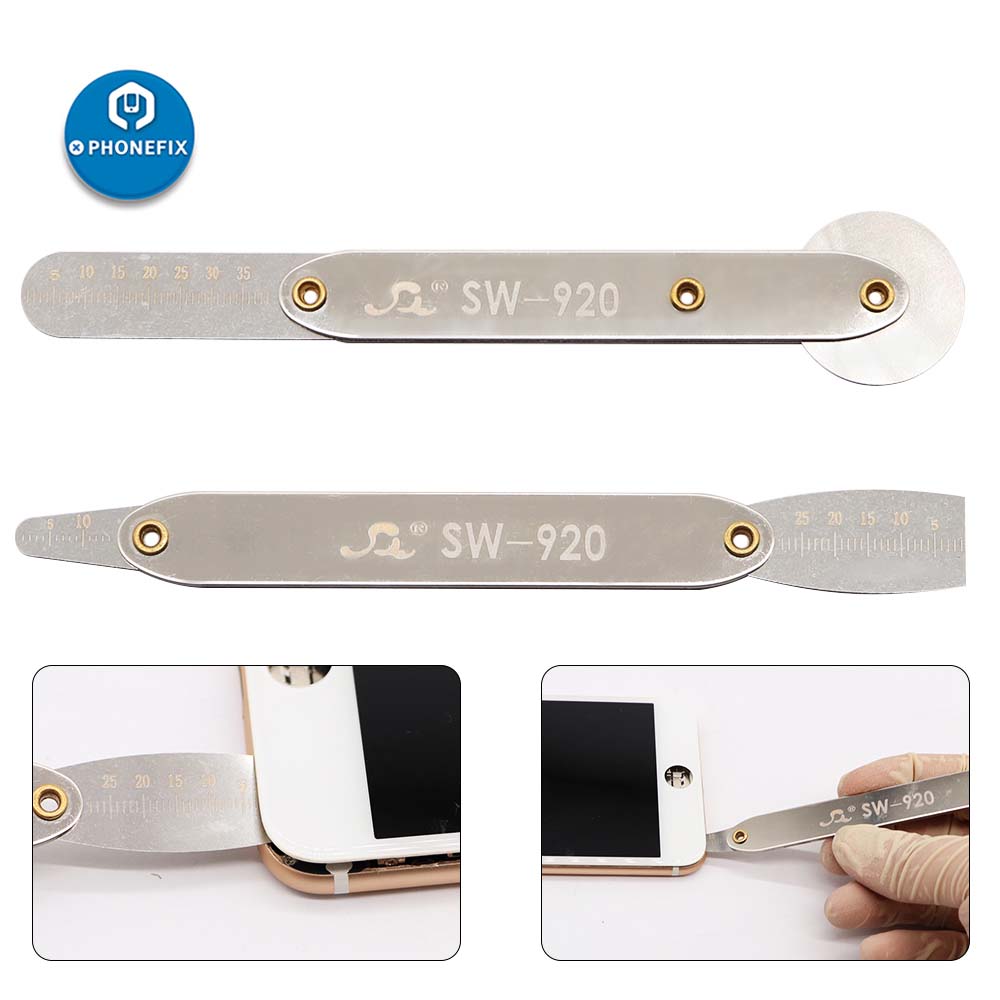 Stainless Steel Roller Screen Opener Blade Soft Thin Pry Spudger
