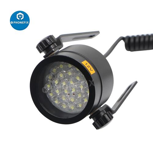 Stereo Microscop Adjustable Ring Side Light Source Lamp with 28 LED