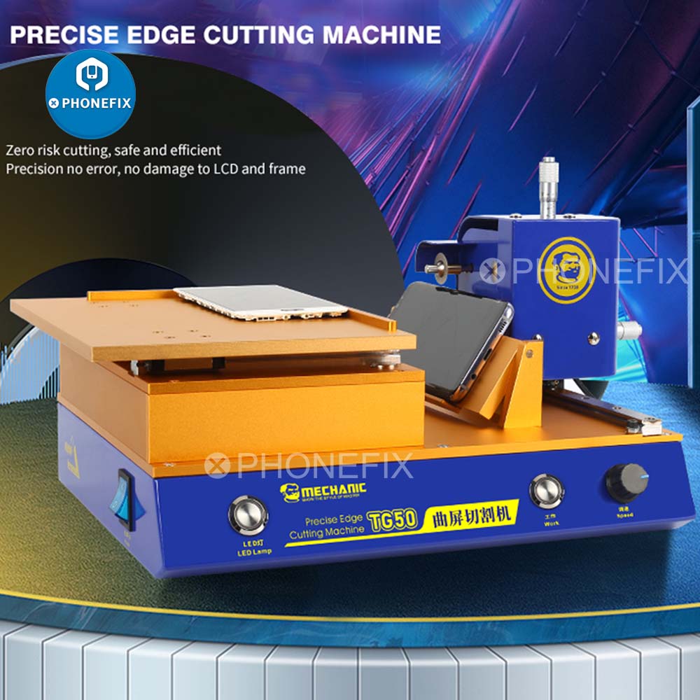 TG50 Precise edge cutting machine for Curved - Flat screen mid-frame