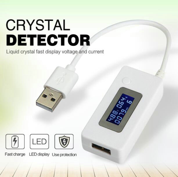 LCD USB Port Output Current and Output voltage Charger Tester Meter