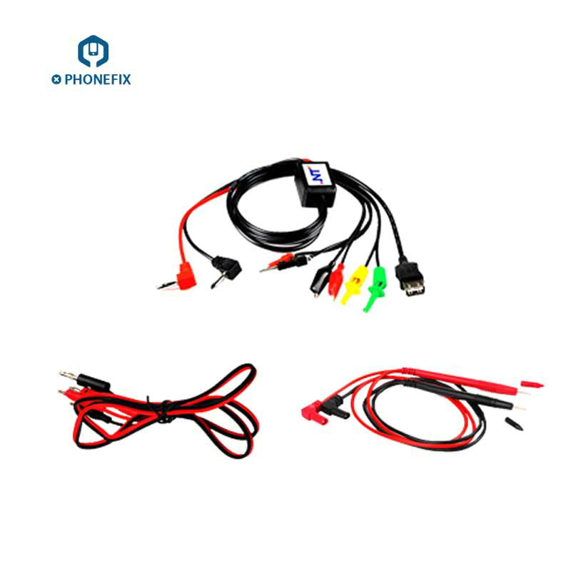Mobile Phone DC Power Supply Cable Multimeter pen Alligator Clips