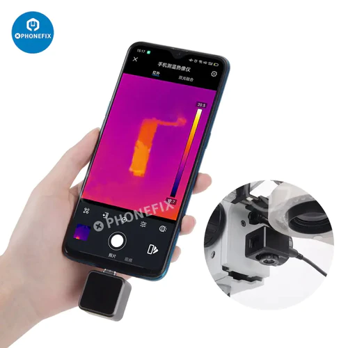 W-28 Mini Infrared Thermal Imaging Camera PCB Fault Diagnosis