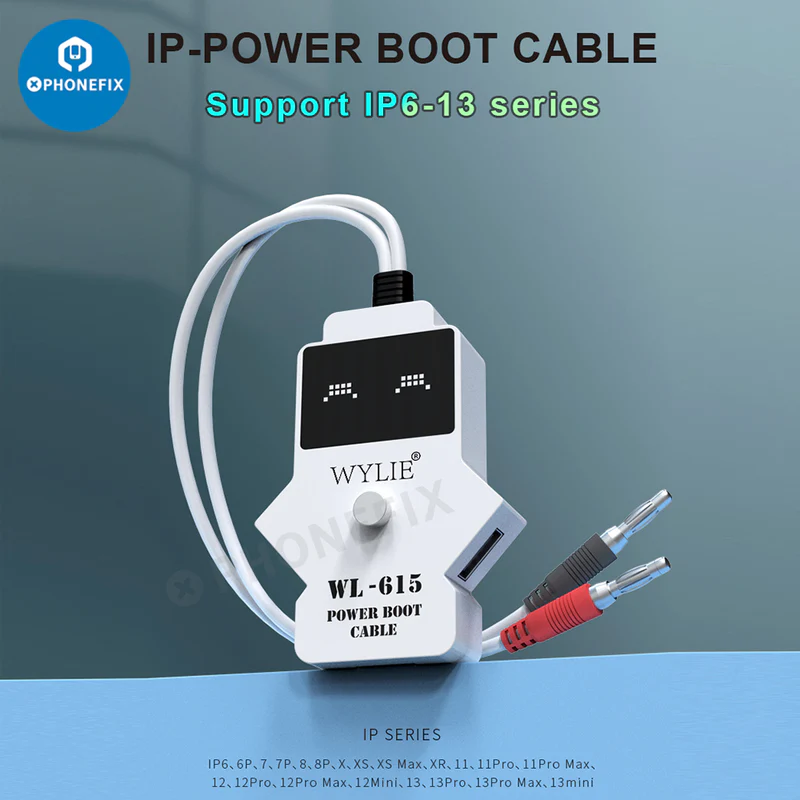 WYLIE WL-615 Power Supply Test Cable For iPhone 6-13 Pro Max
