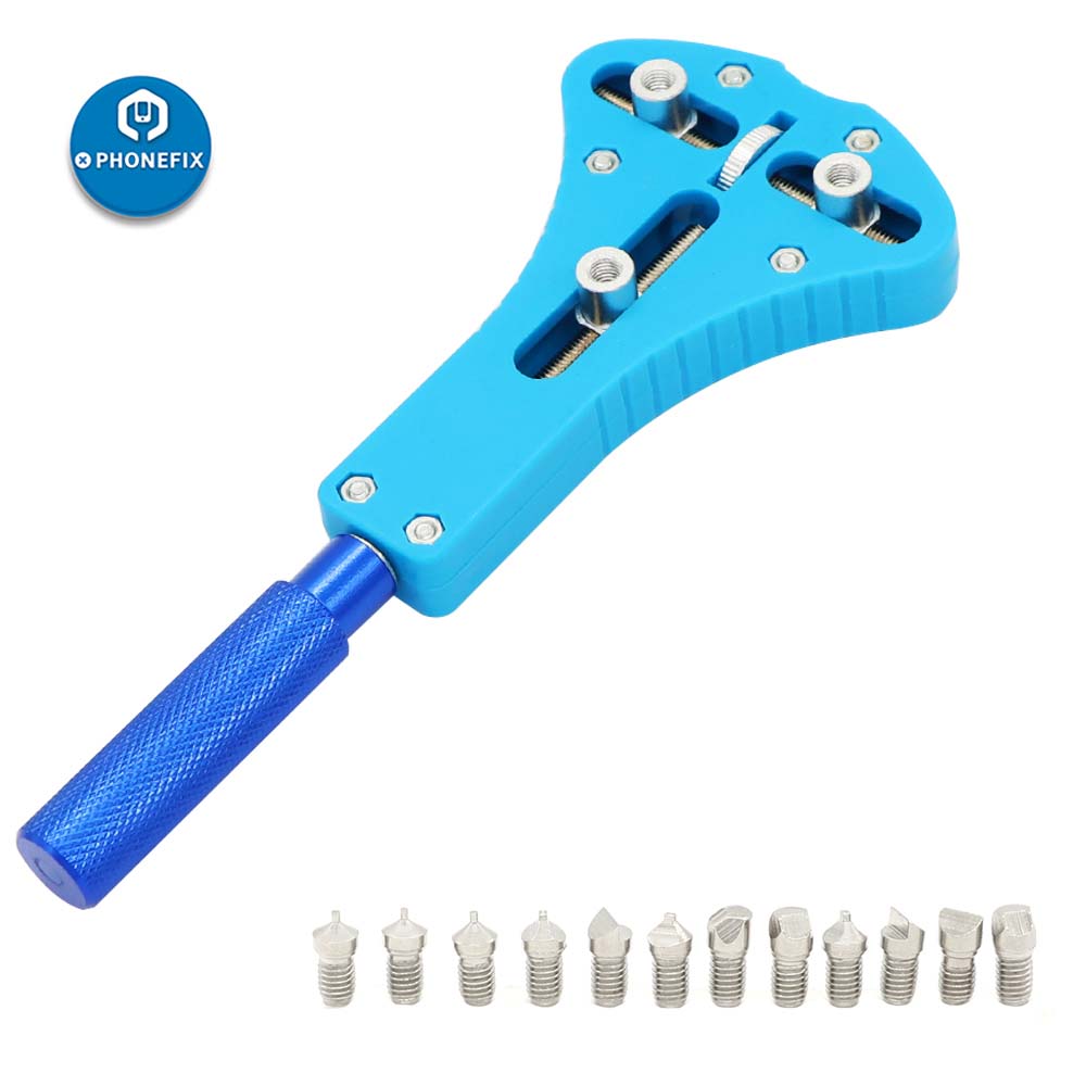 Watch Back Case Removal Opener Watch Battery Replacement Tool Kit