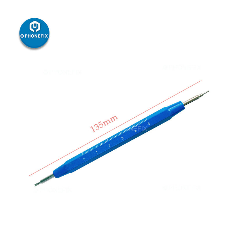 Two tips Watch Band Strap Spring Pin Removal Repair Tool with Scale