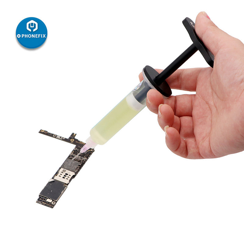 Metal durable flux mate Solder Paste Plunger Dispenser with 3pcs needl