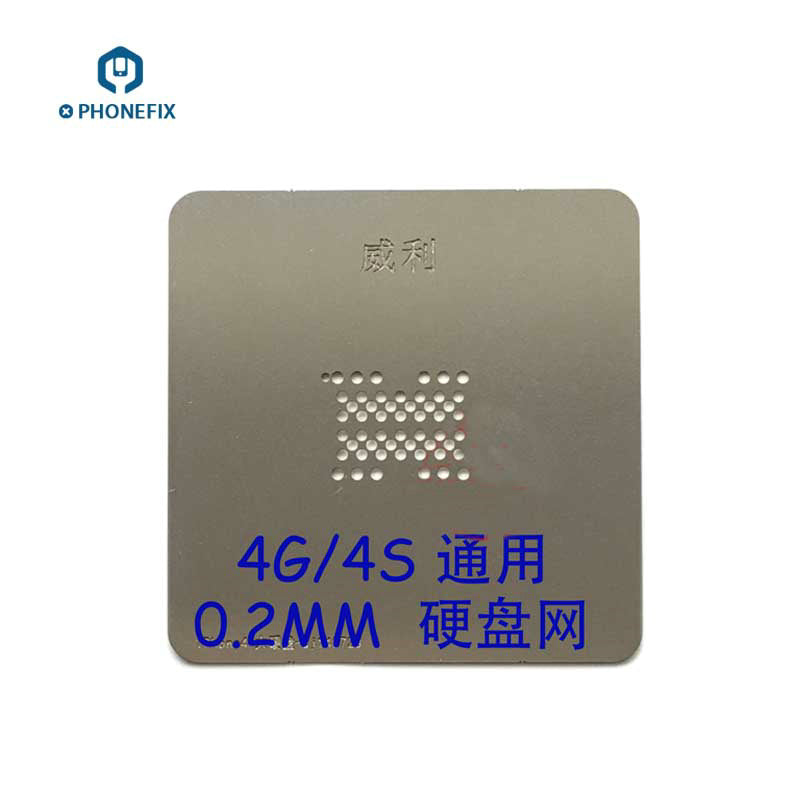BGA Reballing Stencils iphone 5S 6 6p 6S 6SP NAND Flash tin plate stee