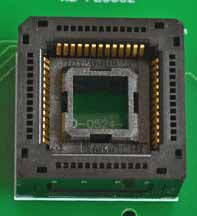 Spring PLCC52 IC socket 1.27mm PLCC52 To dip52 base